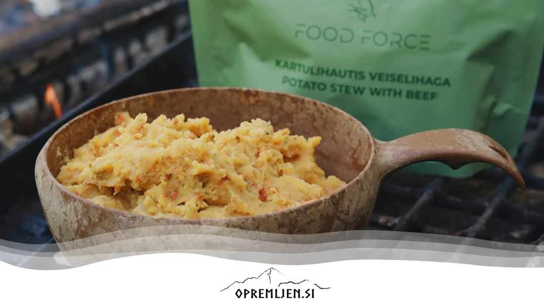 Food Force dehidrirana hrana – hitri outdoor obroki za teren ...